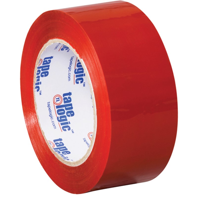 2" x 110 yds. Red (Sm Pk) Tape Logic® Box Tape | Packaging Hero